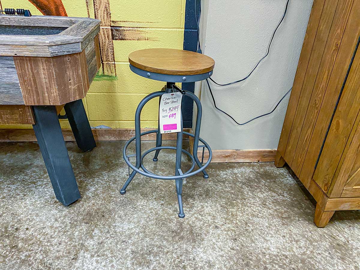 Charlie Bar Stool Display Dallas "As Is" – Universal Billiards