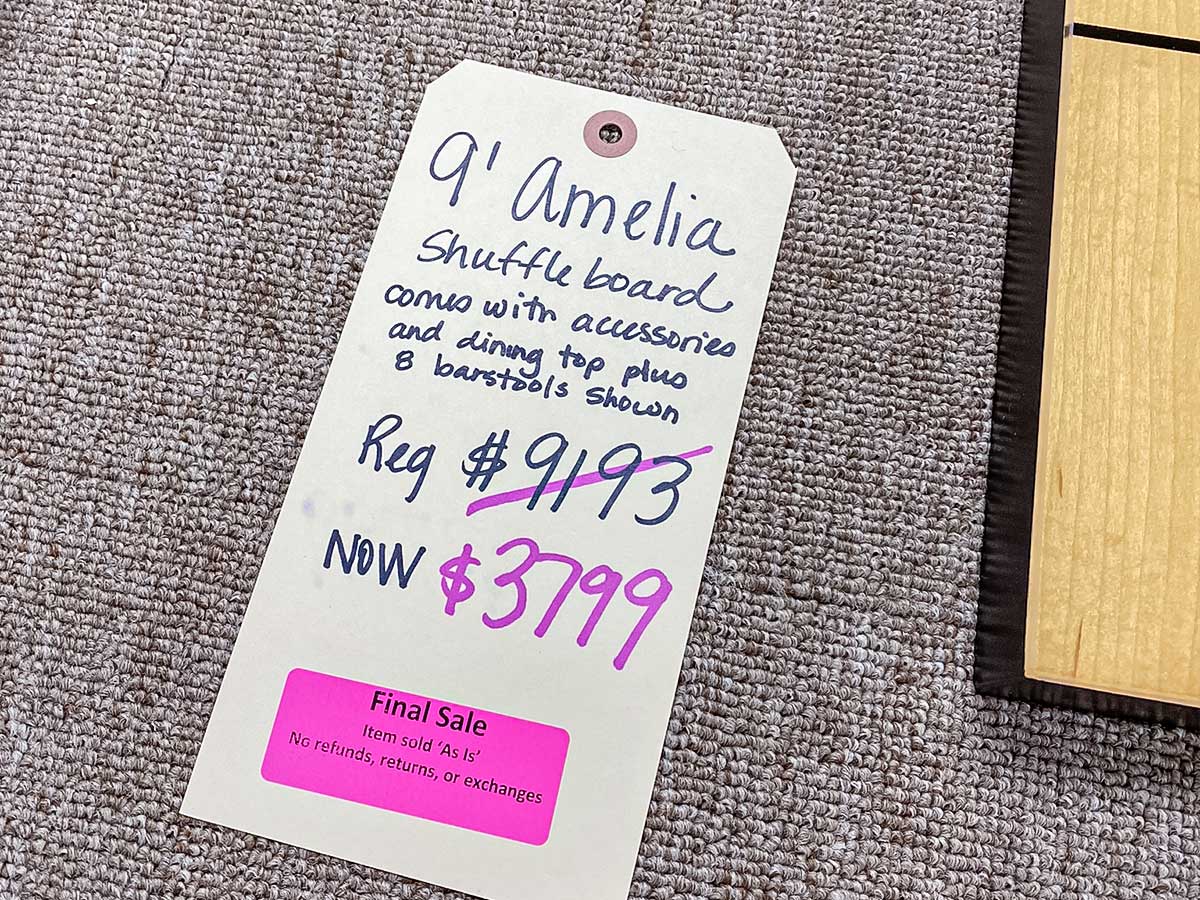 Clearance – Universal Billiards