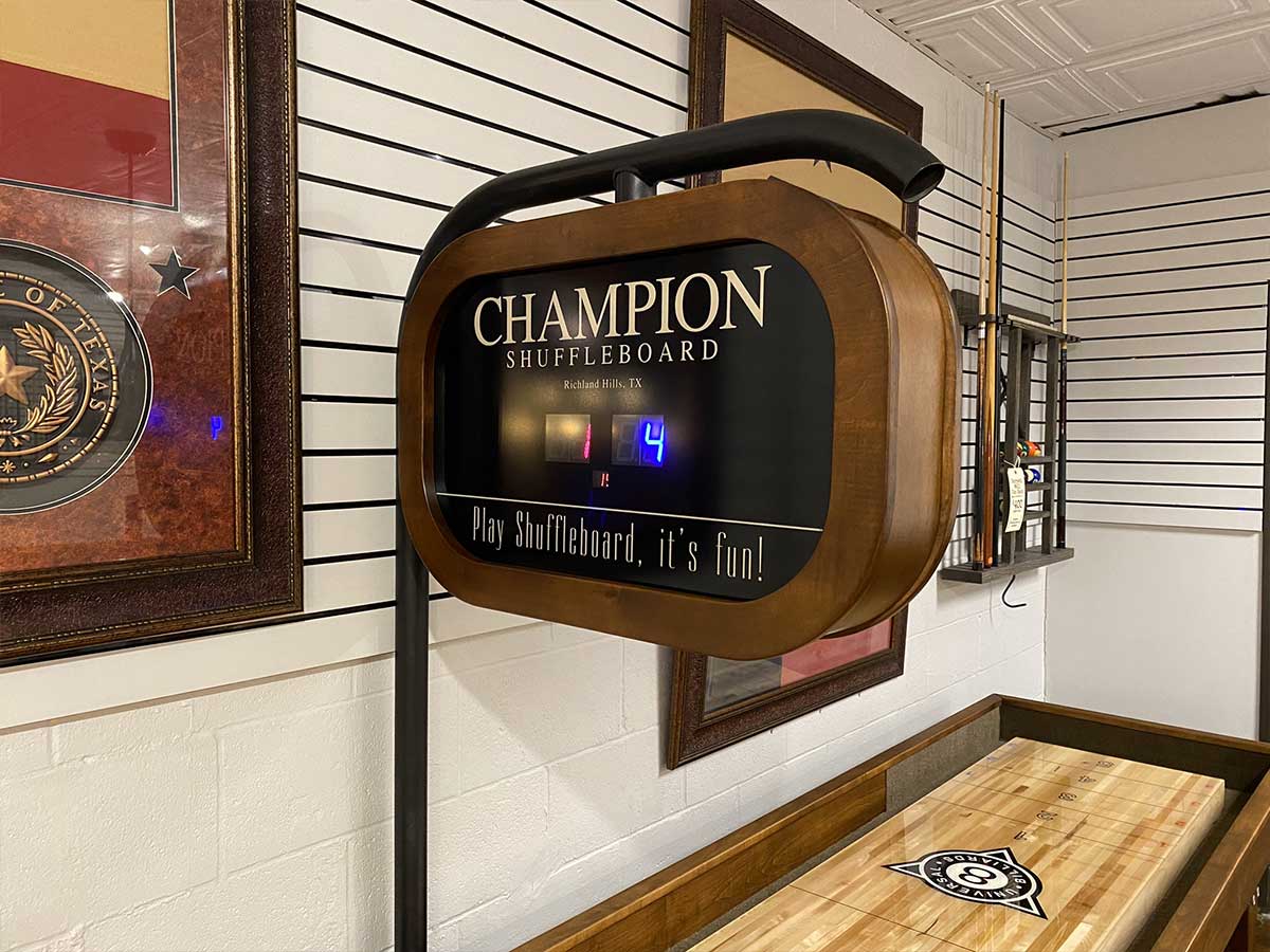 Capri Shuffleboard Score Unit – Universal Billiards