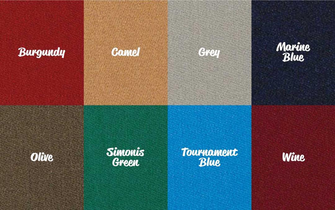 Billiard Cloth Guide – Universal Billiards