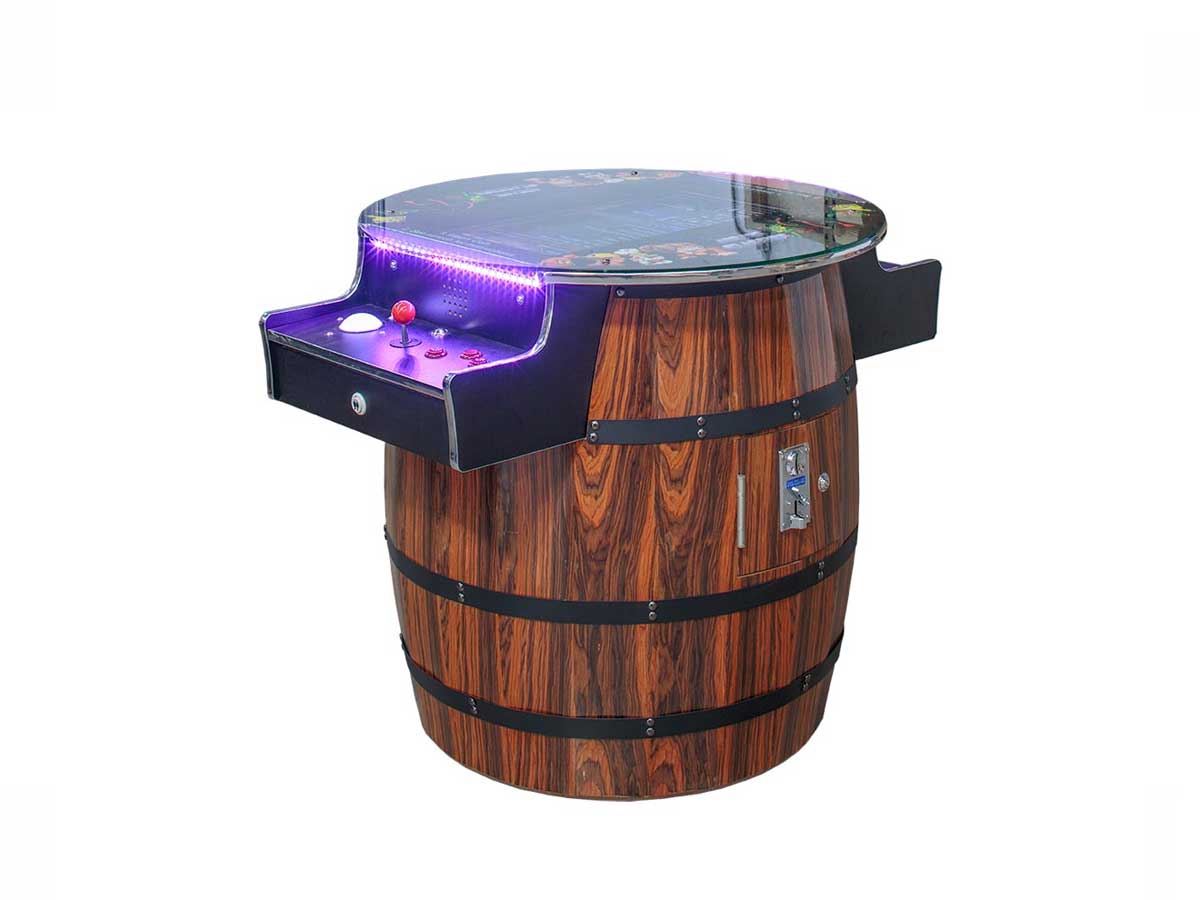 Cocktail Barrel Arcade – Universal Billiards