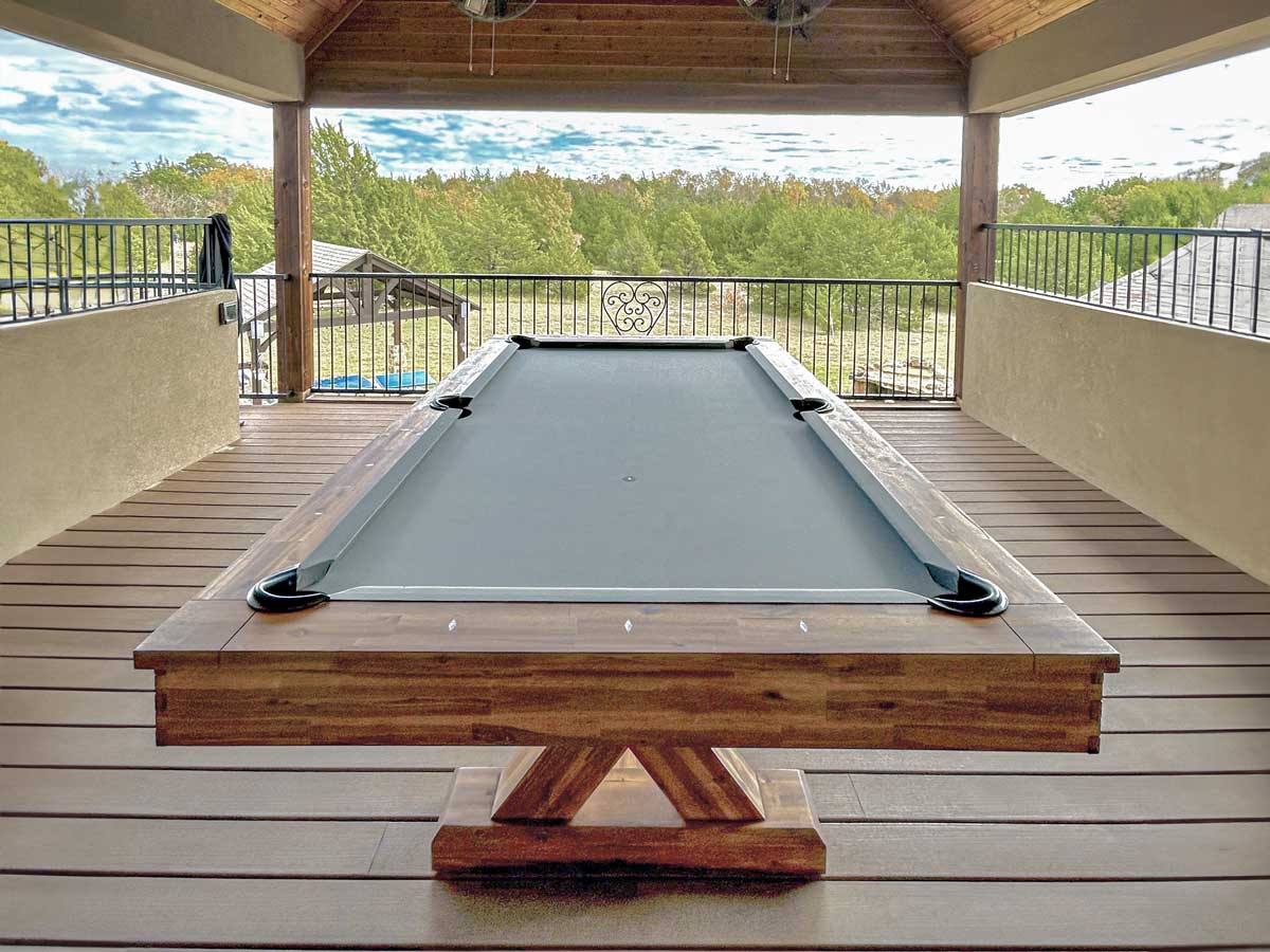 Cumberland Outdoor Pool Table – Universal Billiards