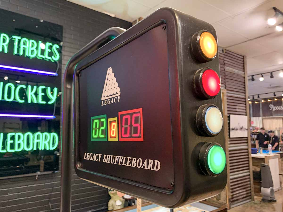 Legacy Shuffleboard Score Unit – Universal Billiards