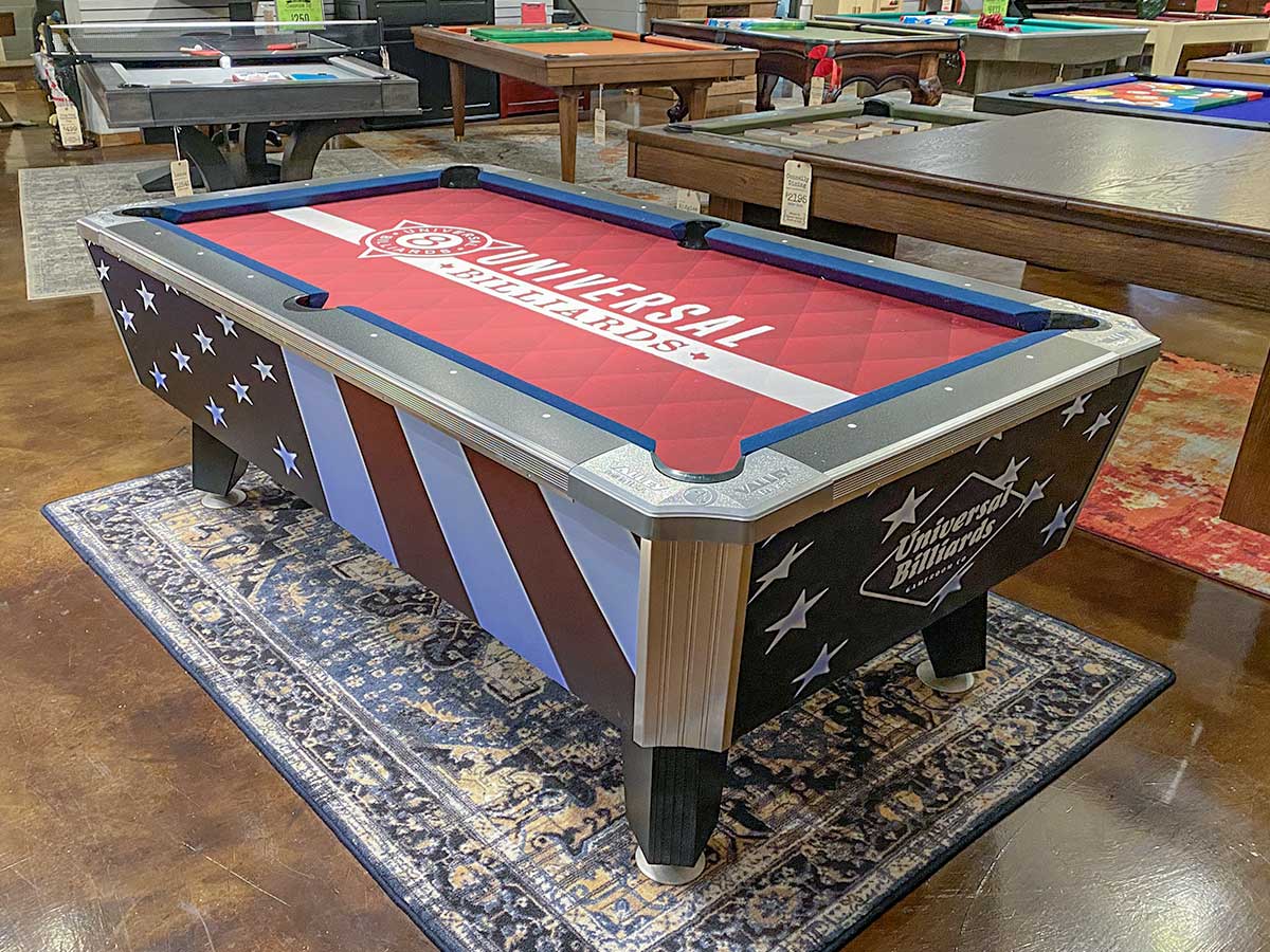 Liberty Custom Pool Table Display Dallas "As Is" – Universal Billiards