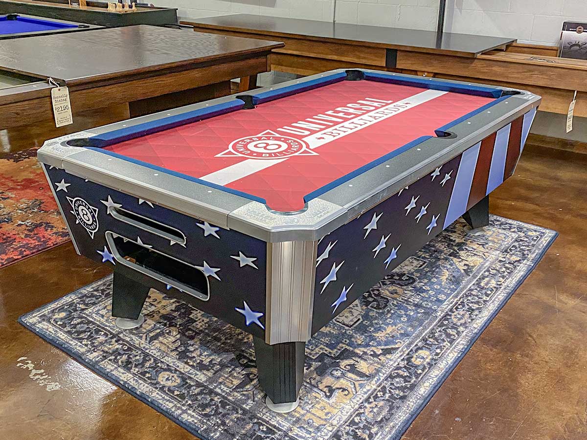 Liberty Custom Pool Table Display Dallas "As Is" – Universal Billiards