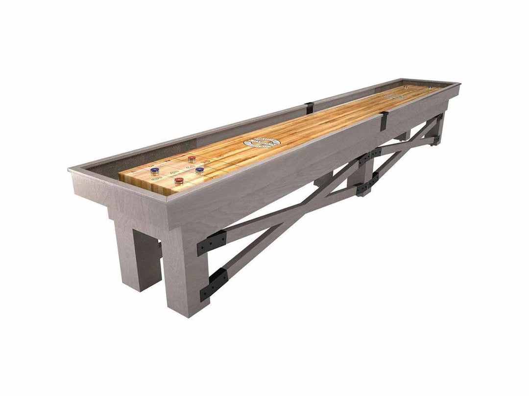 Rustic Shuffleboard Table – Universal Billiards